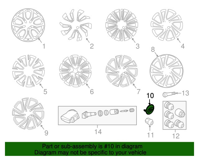 LR027409 Колпак колеса Jaguar Land Rover | Запчасти на DRIVE2