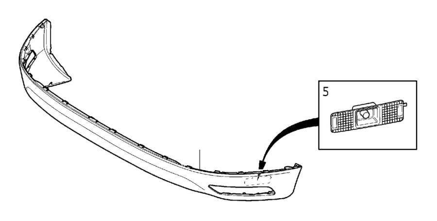 39826100 Spoiler. Bumper, Body Parts. FC 36. Holes must be Drilled For ...