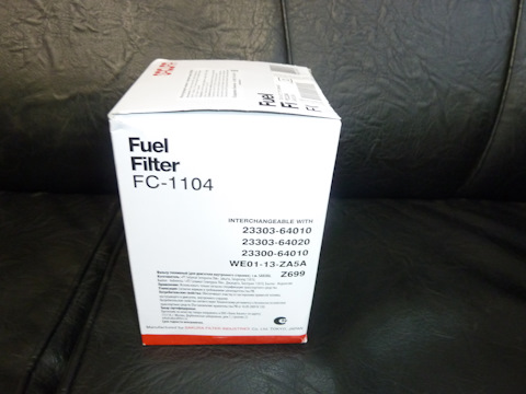 2330364020 Фильтр топлвный дизель TOYOTA LEXUS | Запчасти на DRIVE2