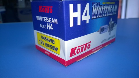 0456WB H4 12V 60/55W (ярко белый) T16 Лампа головного света Koito KOITO ...