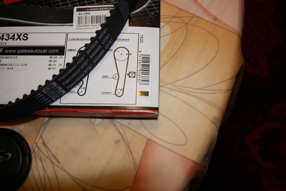 Замена ремня ГРМ или большое ТО — Daewoo Matiz (M100/M150), 0,8 л, 2005 ...