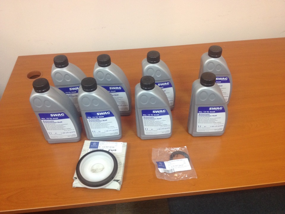 Прикупил запчастей для замены акпп — Mercedes-Benz E-Class (W211), 2,6 ...