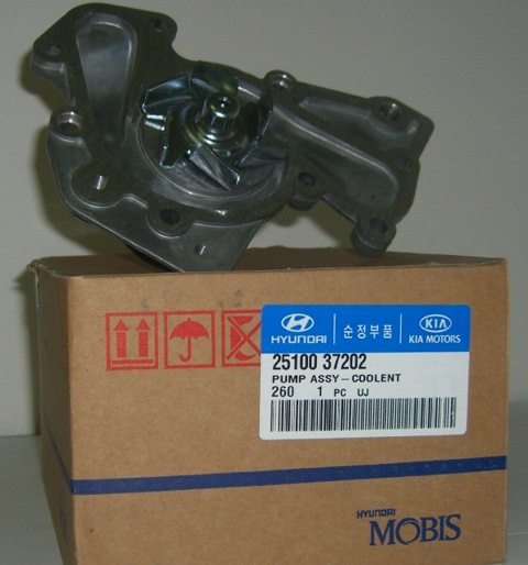 2510037202 Насос охлаждающей жидкости двигателя KIA HYUNDAI | Запчасти ...