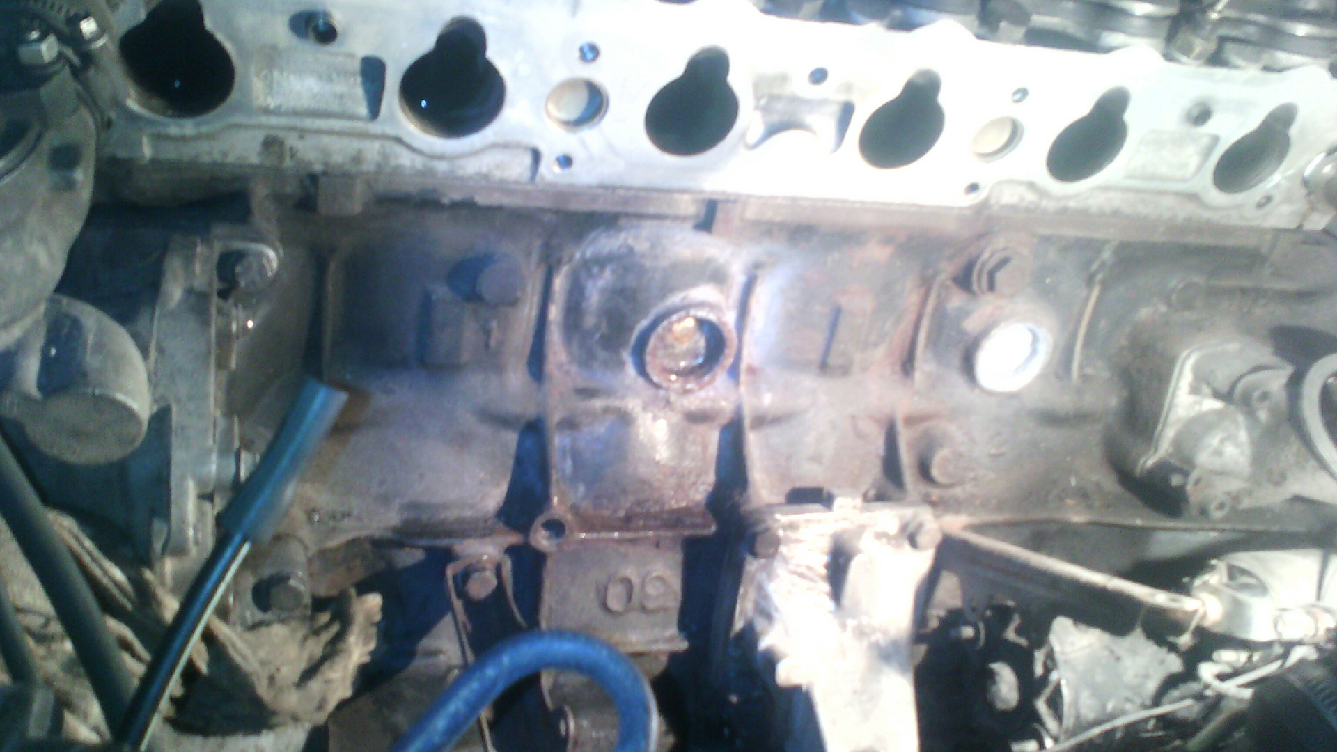 Замена водяной пробки блока цилиндпрв — Mercedes-Benz E-Class (W124), 2 ...
