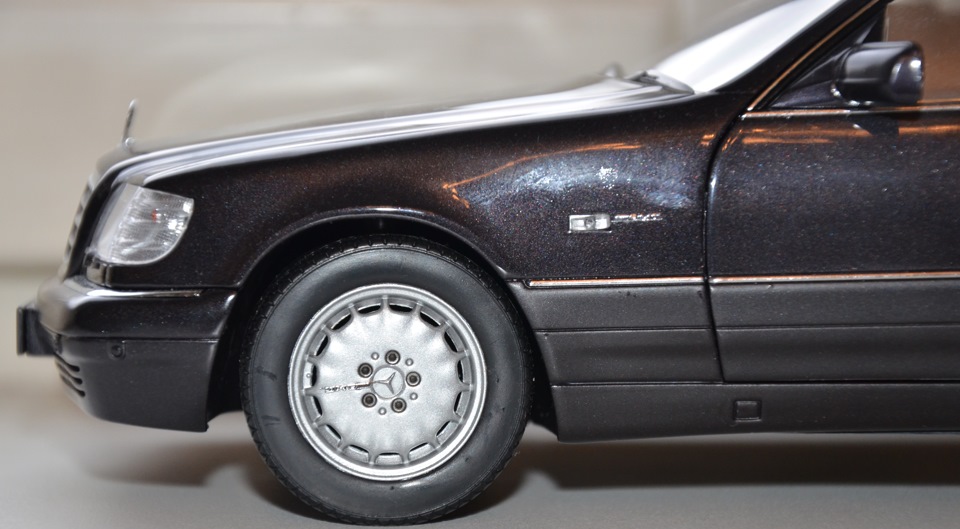Mercedes S72 AMG W140 1/18 by me — Сообщество «Масштабные Модели» на DRIVE2