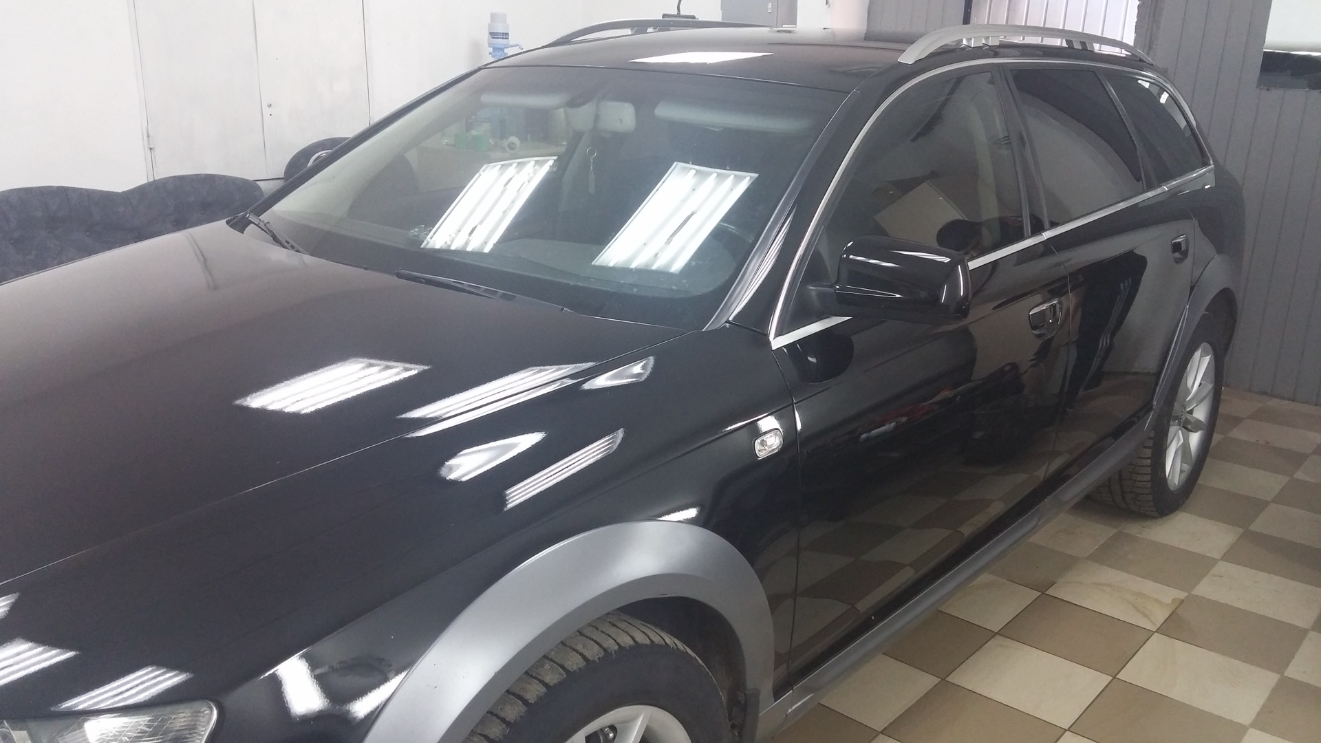 Покрытие авто керамикой. — Audi A6 Allroad quattro (C6), 4,2 л, 2007 ...