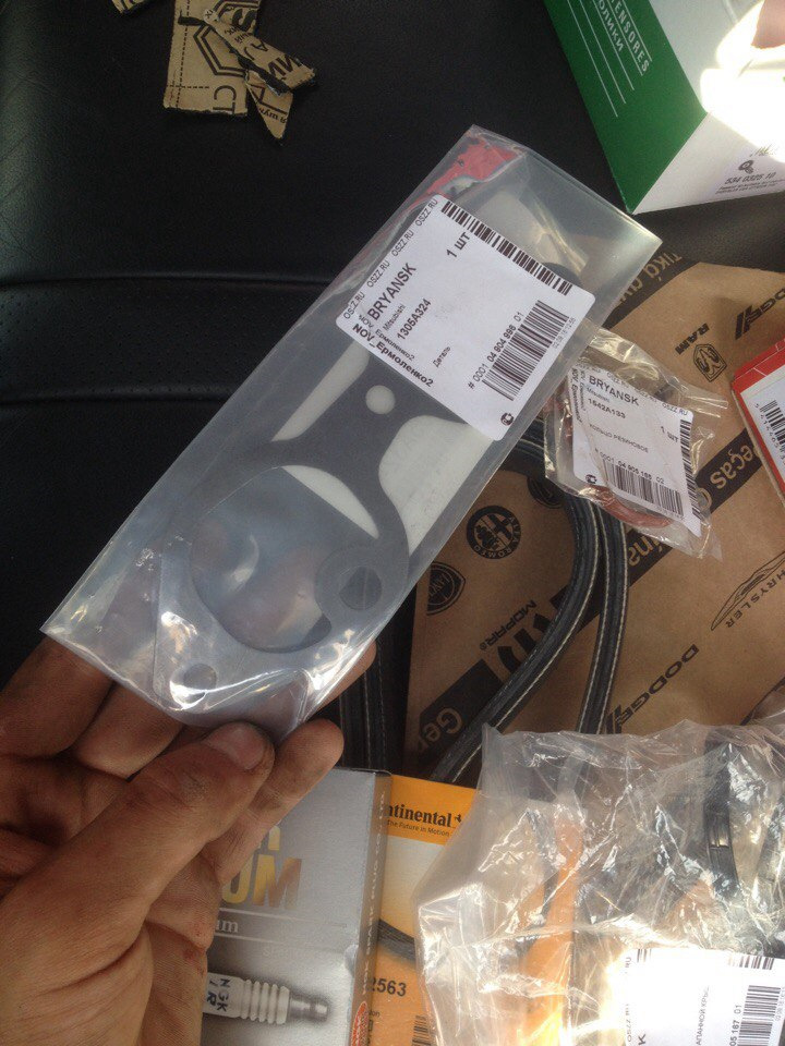 1305A324 Прокладка крышки термостата Mitsubishi | Запчасти на DRIVE2