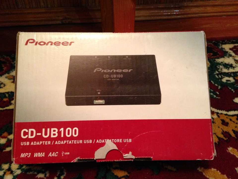 Флэшка на Pioneer 88 RS2 (CD-UB100) — Lada 21124, 1,6 л, 2006 года | автозвук | DRIVE2