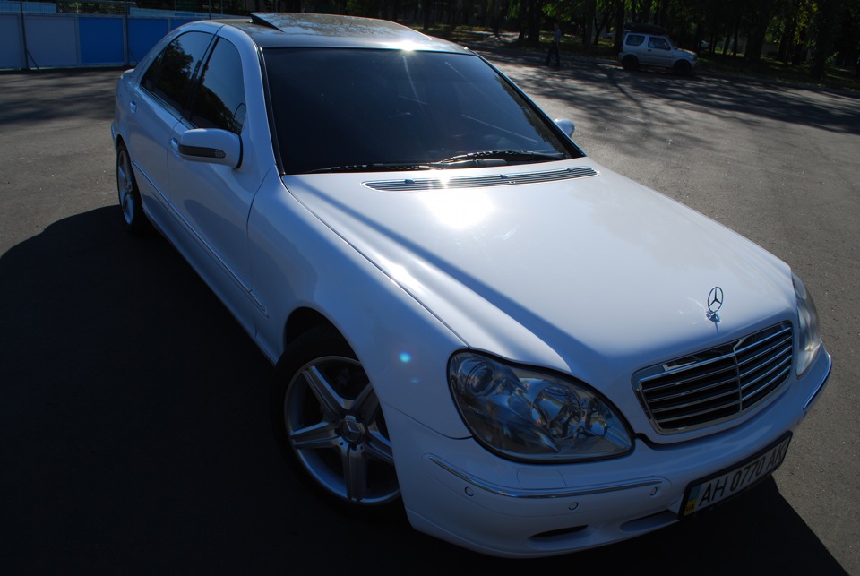 Готов. Белый! — Mercedes-Benz S-Class (W220), 5 л, 2000 года | стайлинг ...