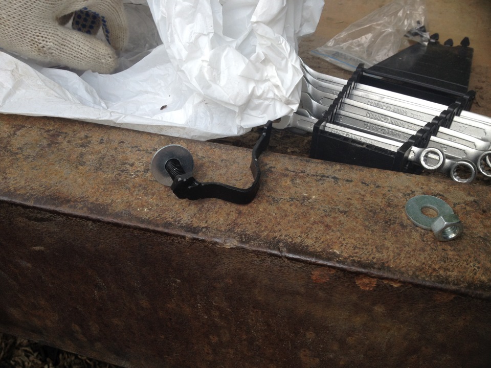 Новые закладные и задняя защита двигателя — Mitsubishi Lancer X, 1,8 л ...