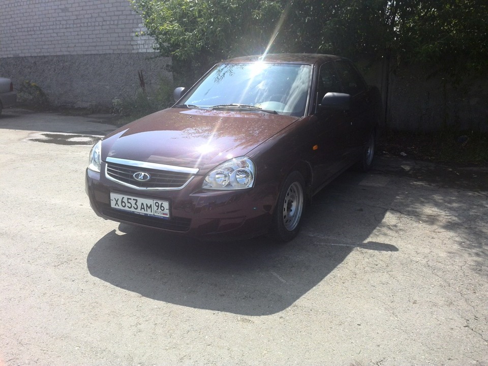 Постановка на учет, получение номеров :) — Lada Приора седан, 1,6 л ...