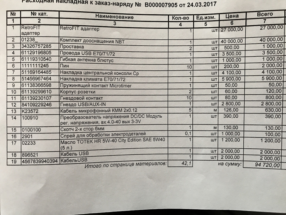 Стоимость установки NBT Evo на E70 — BMW X5 (E70), 3 л, 2008 года ...
