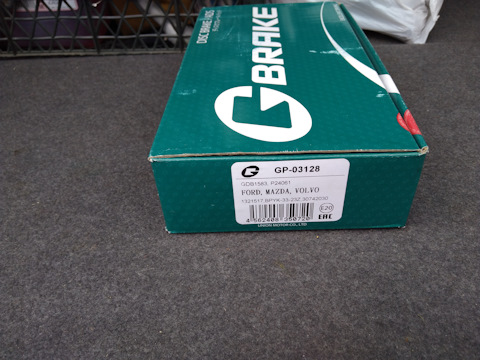 1321517 Колодки тормозные дисковые передние / Focus C-MAX 1.6-2.0 Focus ...