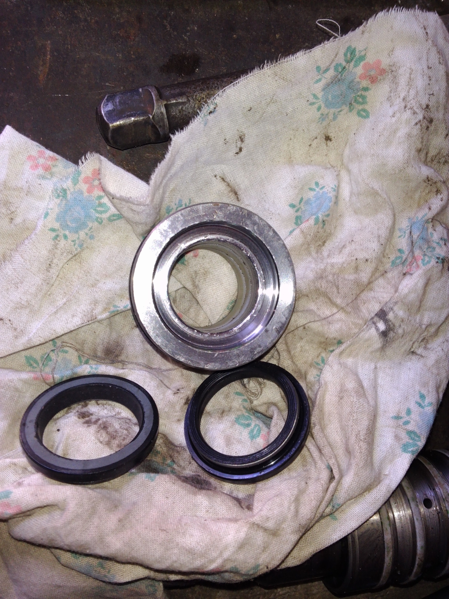 Ремонт рулевой рейки (замена сальников). — Daewoo Leganza, 2 л, 1997 ...