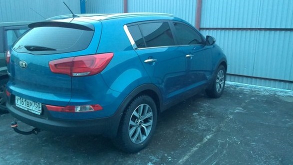 Мультируль — KIA Sportage (3G), 2 л, 2014 года | аксессуары | DRIVE2
