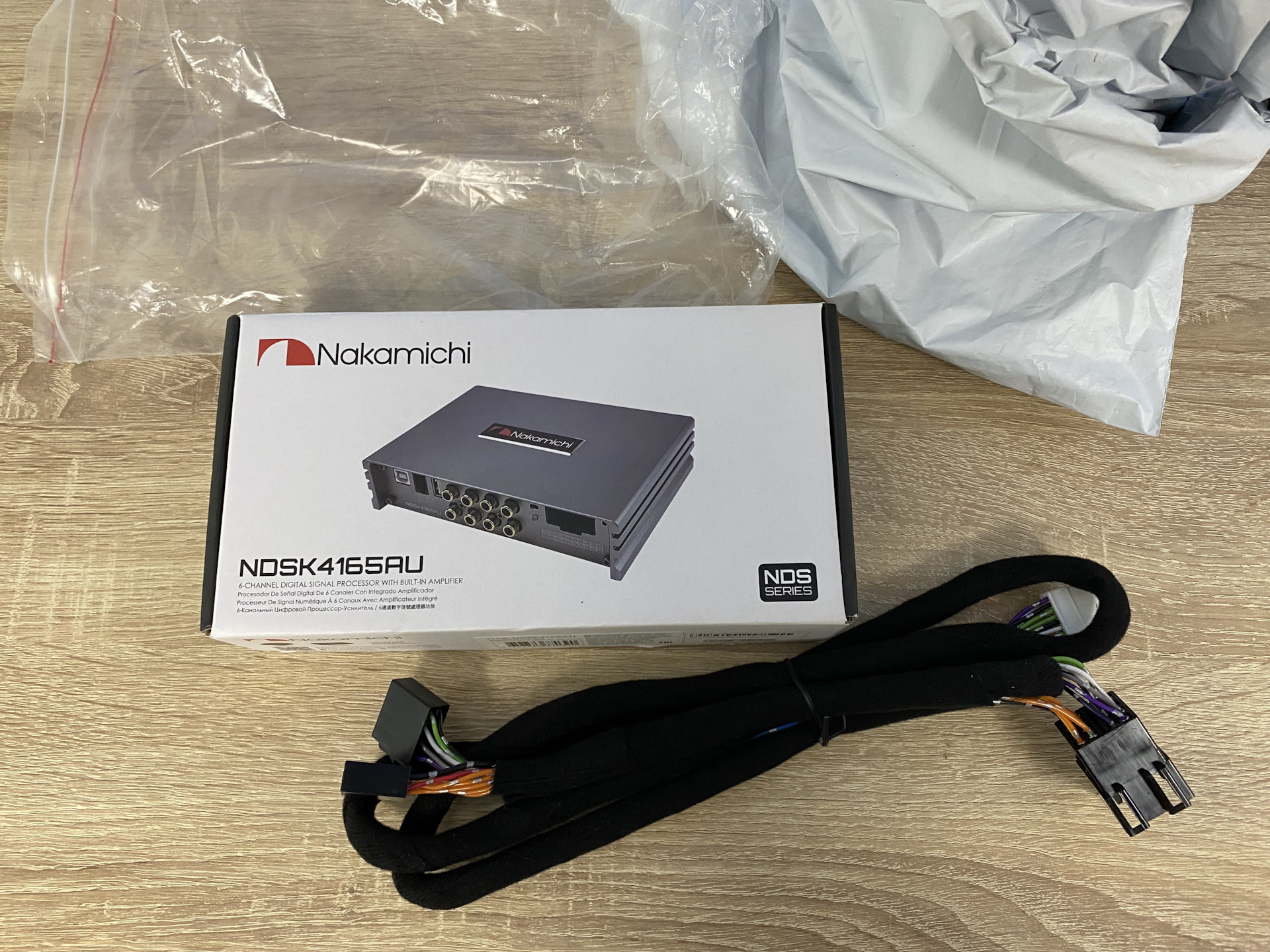 Установка процессорного усилителя Nakamichi NDSK4165AU в Москвич 3 — Москвич 3, 1,5 л, 2023 года ...