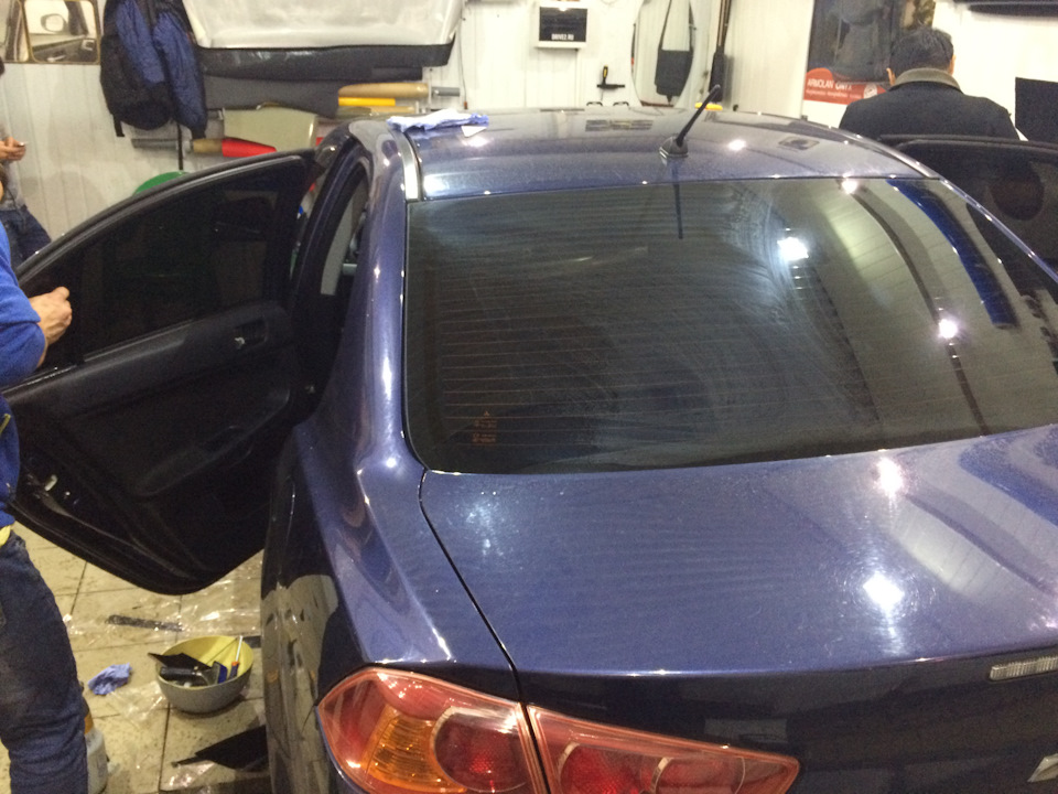 Тонер — Mitsubishi Lancer X, 1,5 л, 2007 года | стайлинг | DRIVE2