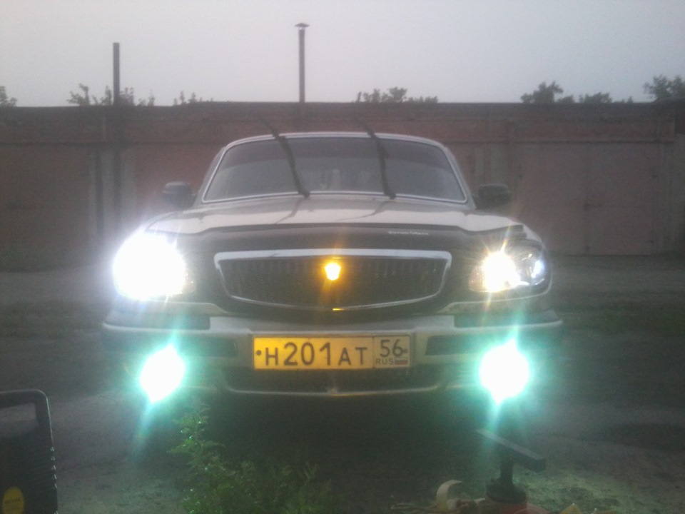 Ксенон ПТФ 5000К — ГАЗ 31105, 2,3 л, 2006 года | тюнинг | DRIVE2