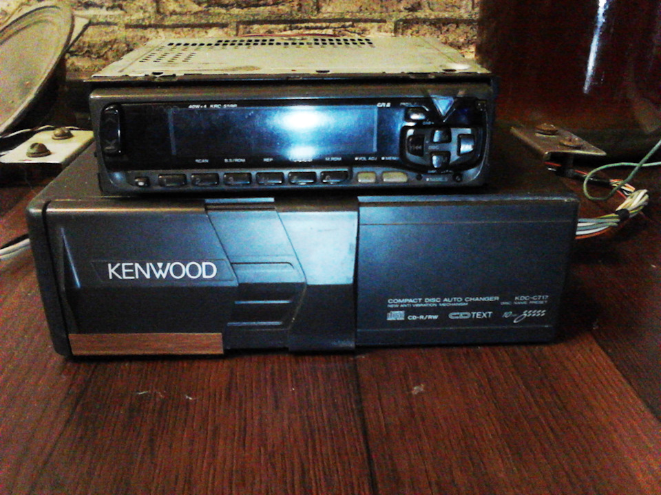 автомагнитола и сд чейнджер KENWOOD — Ford Transit (4G), 2,5 л, 1993 ...
