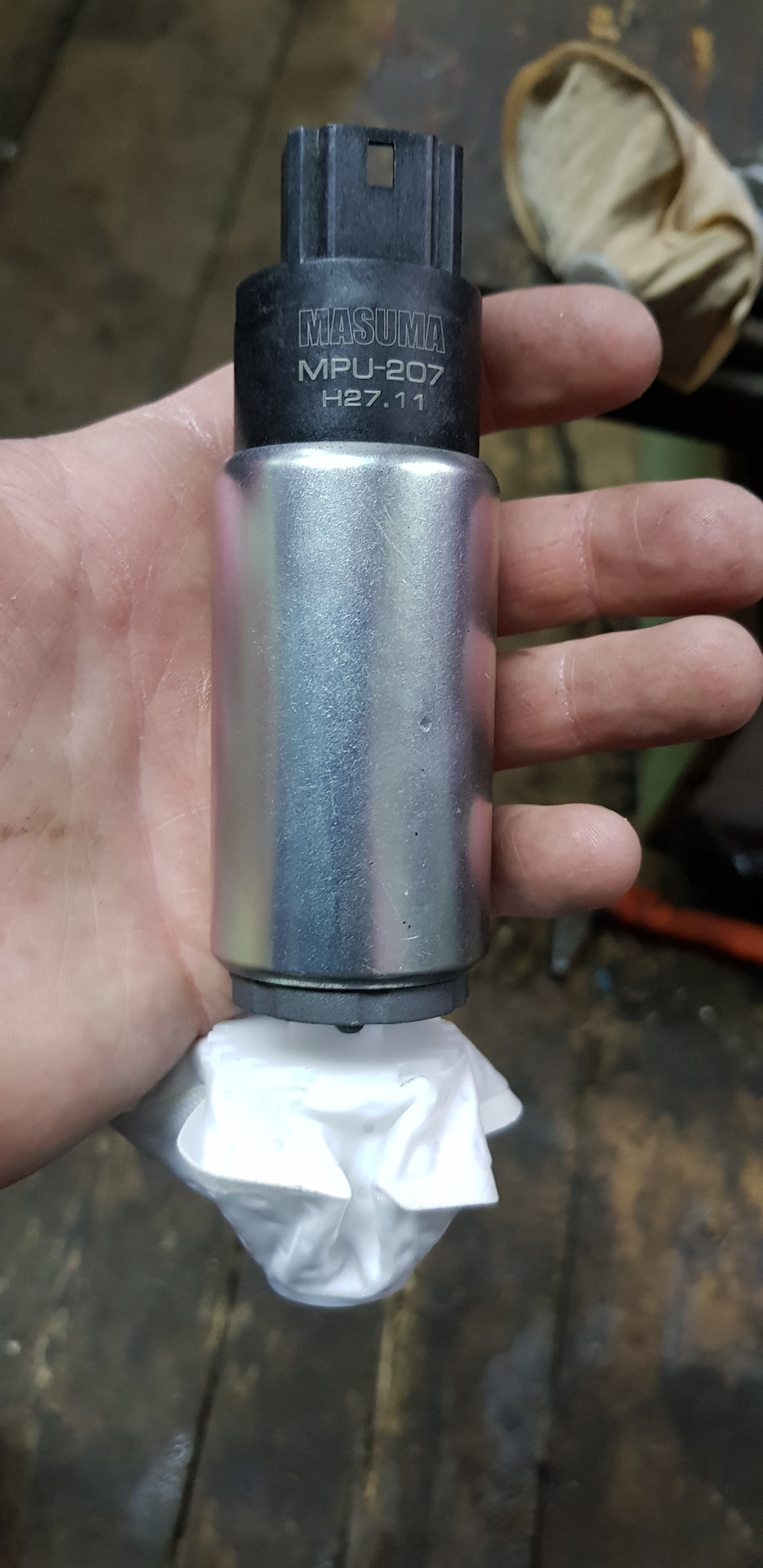 MPU207 Насос топливный Masuma 100L/h, 3kg/cm2 сетка MPU-040 MASUMA ...