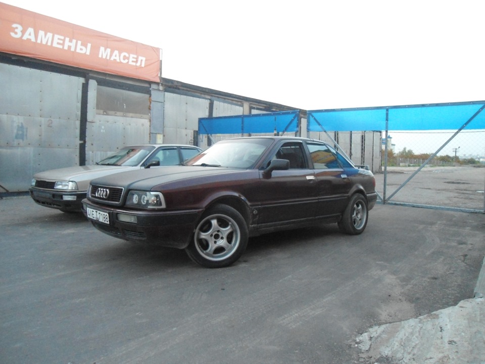 наконец-то прикупил тапочки — Audi 80 (B4), 2,3 л, 1994 года | колёсные ...