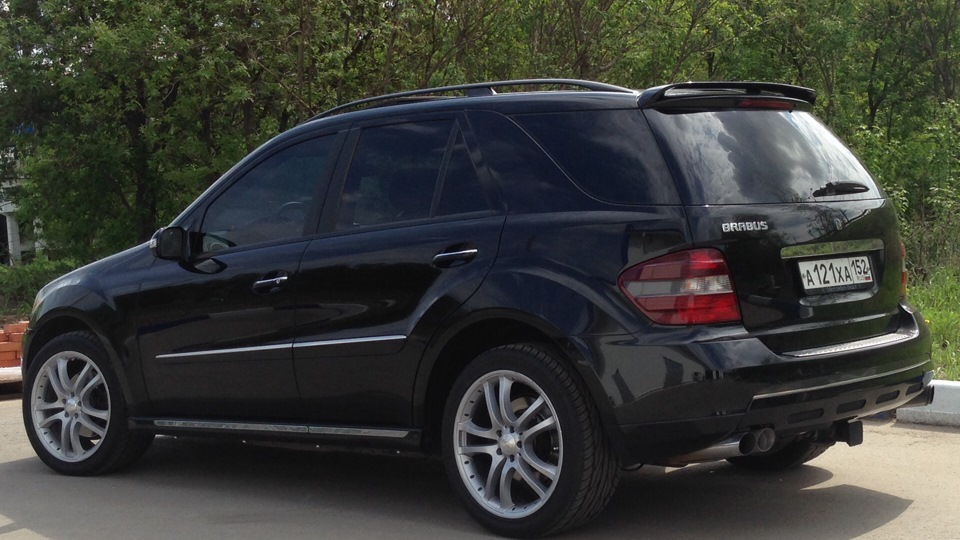 Mercedes-Benz M-Class (W164) 3.5 бензиновый 2006 | просто BRABUS ...