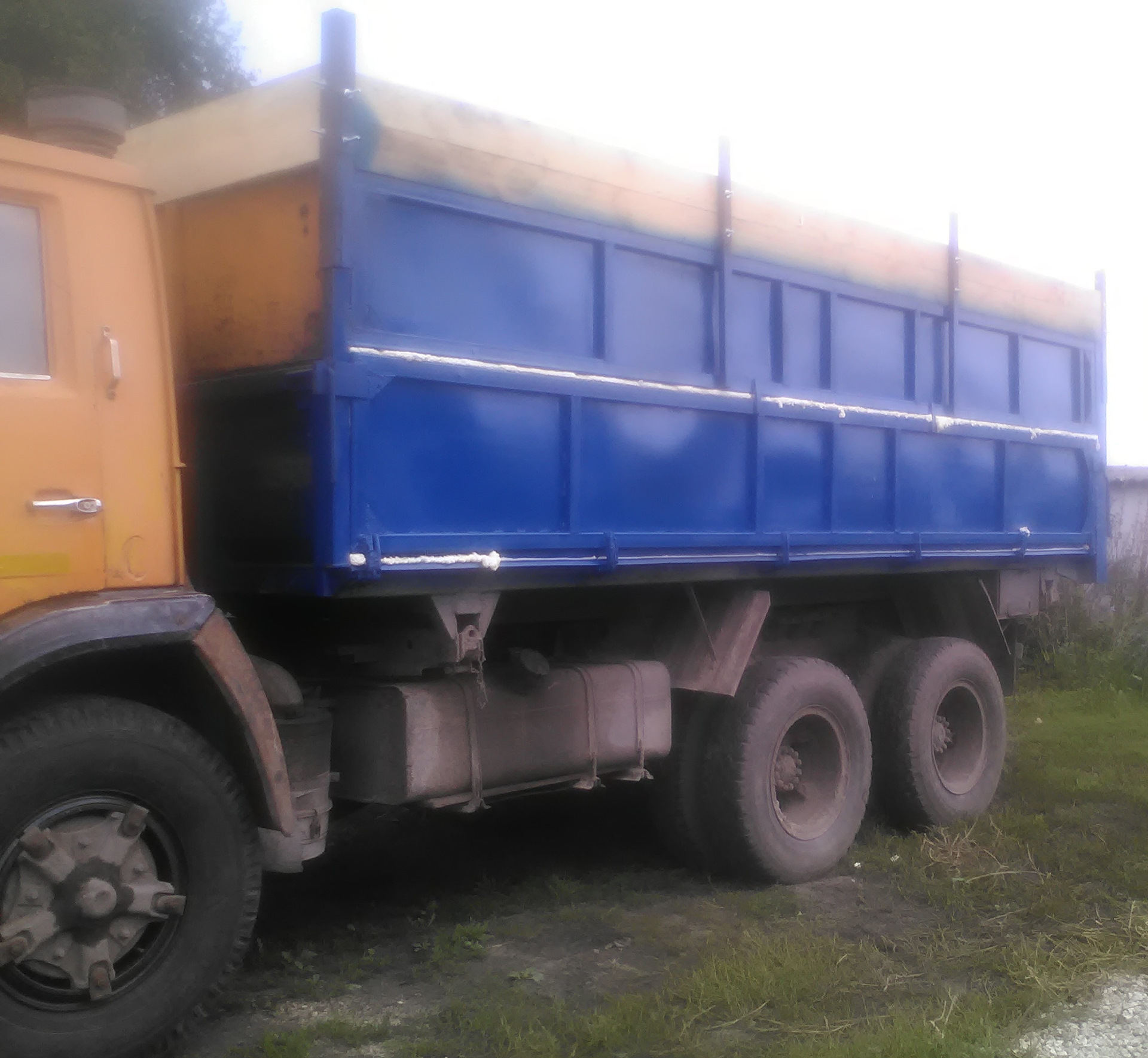 он уже в работе! фотки на скорую руку. — КАМАЗ 55102, 5 л, 1990 года ...