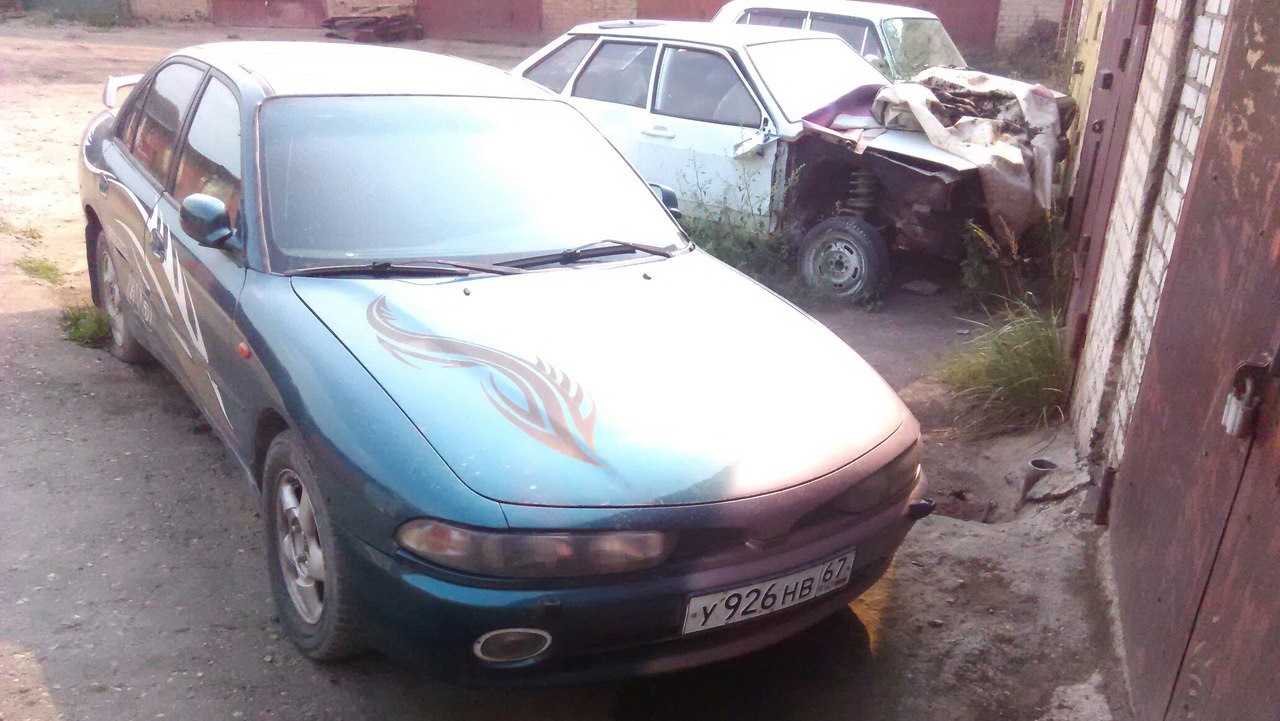 Mitsubishi Galant (7G) 2.5 бензиновый 1994 | e88a 6g73 2,5l на DRIVE2