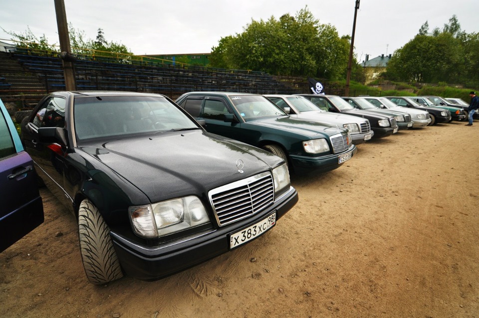 THE BENZ MAFIA на ROADSIDE PICNIC — Mercedes-Benz E-Class (W124), 2,3 л ...