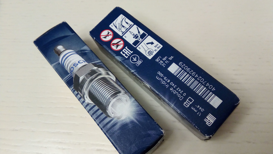 0242240675 Свеча зажигания BOSCH | Запчасти на DRIVE2