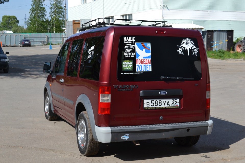 солнечно — Ford Transit Connect, 1,8 л, 2007 года | фотография | DRIVE2