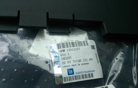 13313197 Полка приборного щитка GM | Запчасти на DRIVE2