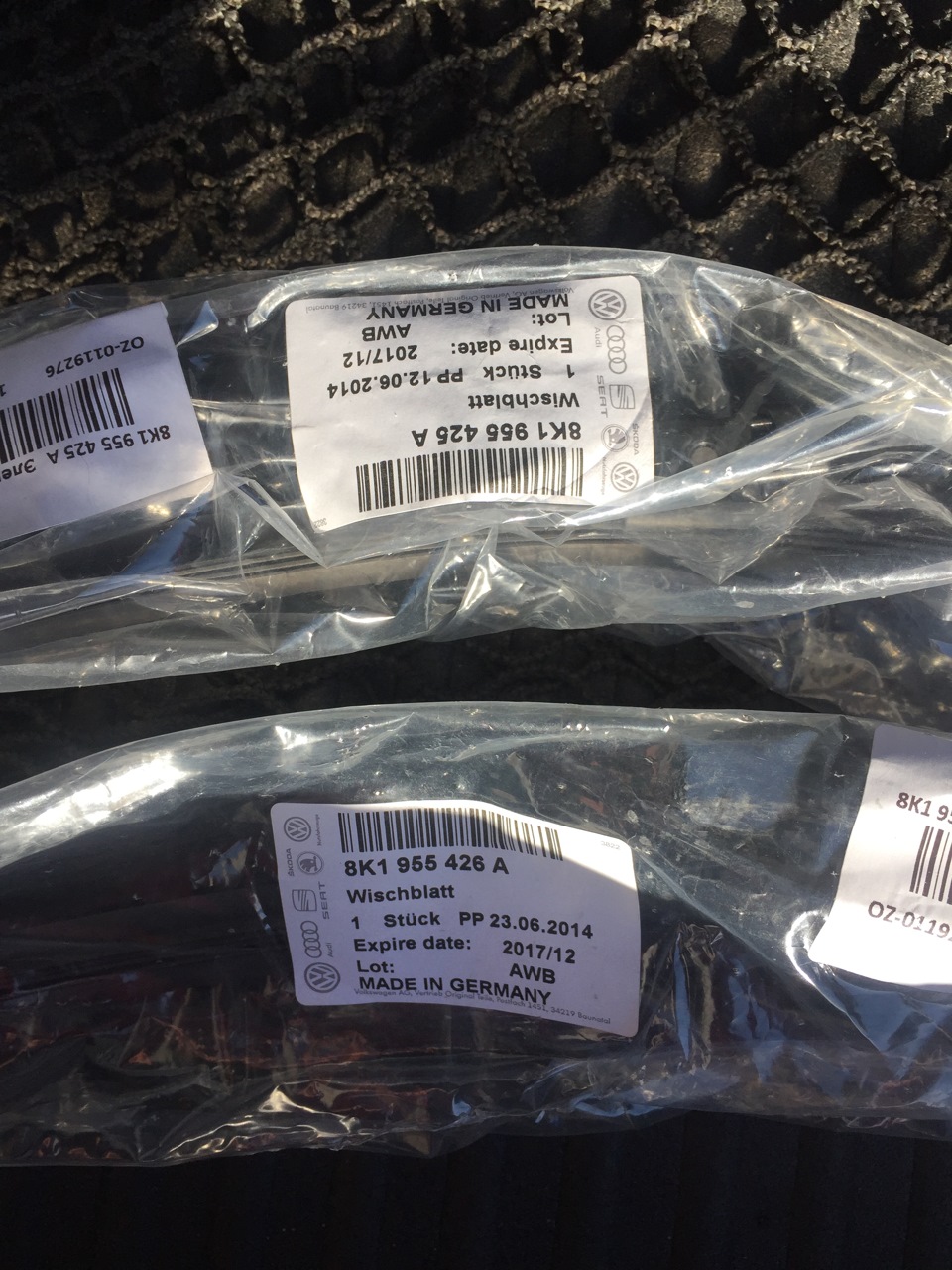 8K1955425A Щетка стеклоочистителя VAG | Запчасти на DRIVE2