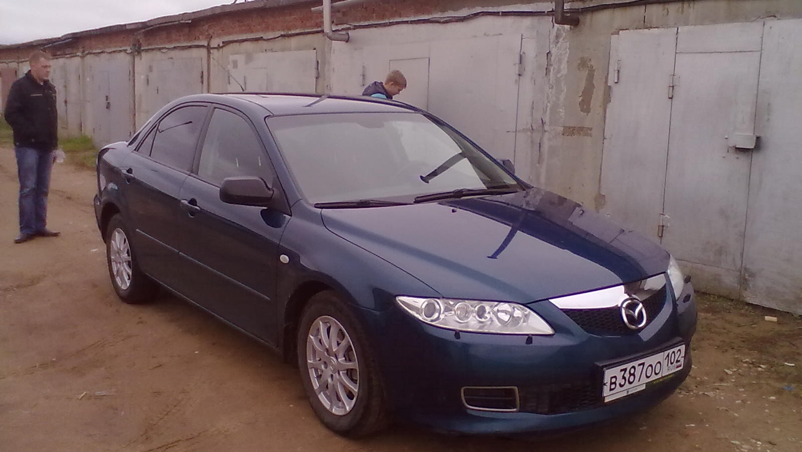 Mazda 6 (1G) GG 1.8 бензиновый 2006 | сине-зеленый металлик на DRIVE2