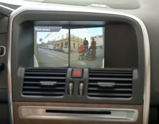 Передняя широкоугольная камера — Volvo XC60 (1G), 2,4 л, 2014 года ...