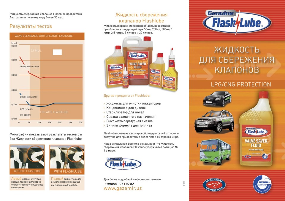FLASHLUBE Для сбережения и охлаждения клапанов! — FIAT tofash Dogan, 1 ...