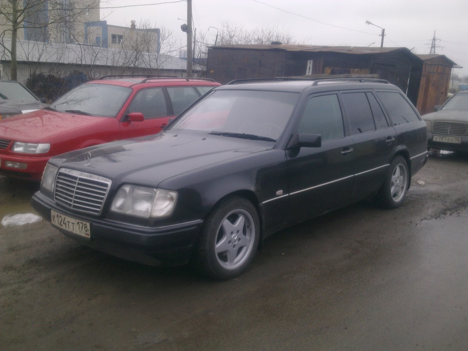 Поставил 16-ю зиму. — Mercedes-Benz E-class Estate (S124), 2,8 л, 1995 года | колёсные диски ...