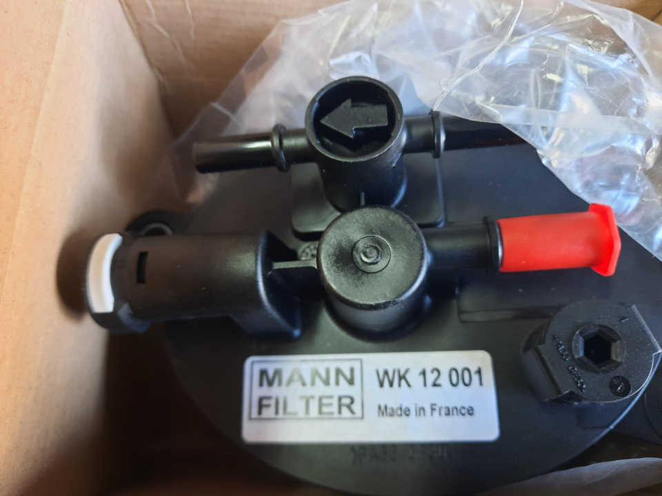 Топливный фильтр Mann — Land Rover Freelander 2 (L359), 2,2 л, 2008 ...