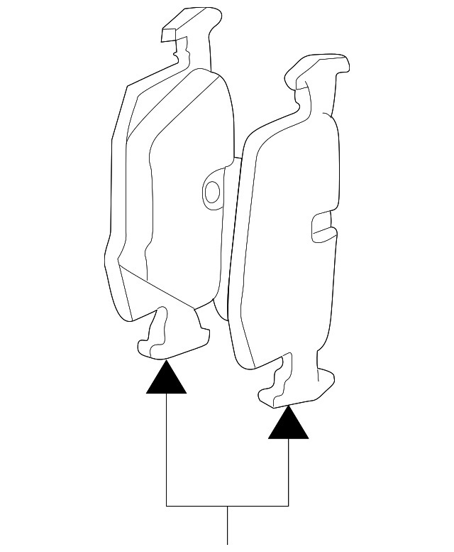 34213403241 Задние тормозные колодки для X3 BMW | Запчасти на DRIVE2