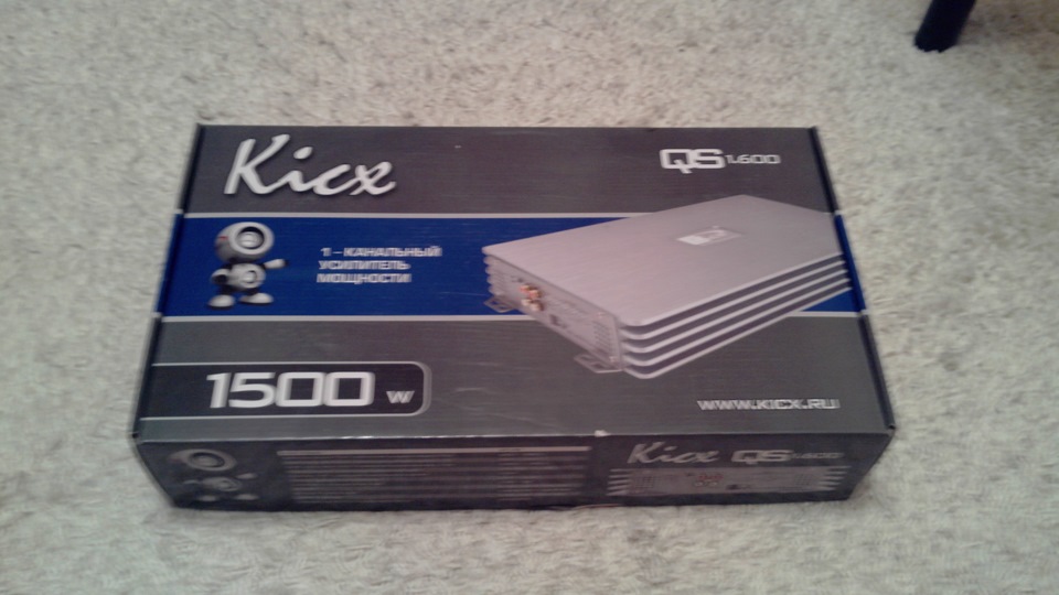 Part 1 (Kicx QS 1.600) — Lada 2115, 1,6 л, 2007 года | автозвук | DRIVE2