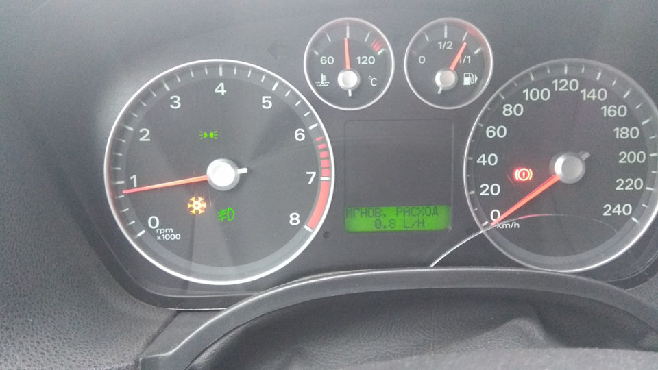С наступлением холодов город встал. Расход топлива фокус 2 — Ford Focus ...