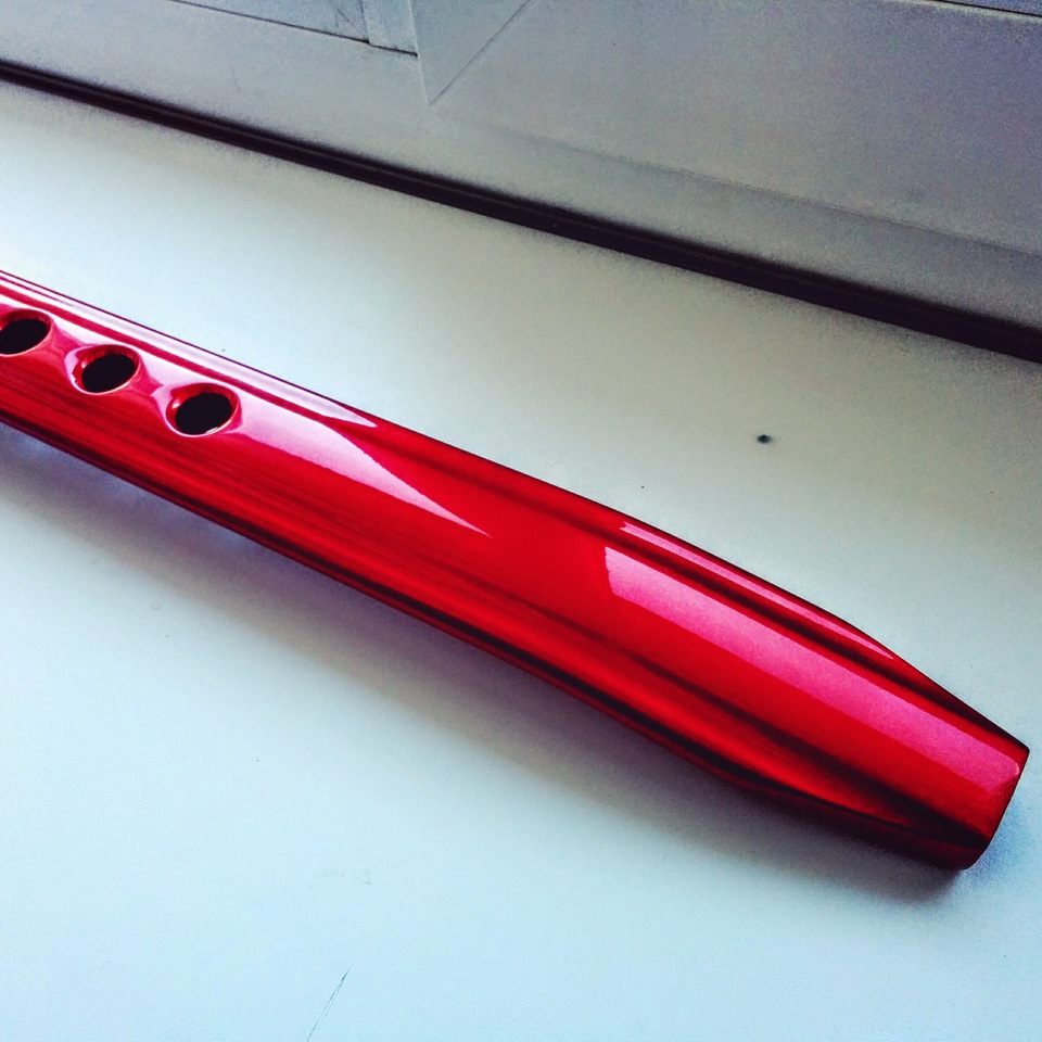 Первые детали в Candy Red. — Renault Logan (1G), 1,6 л, 2007 года ...