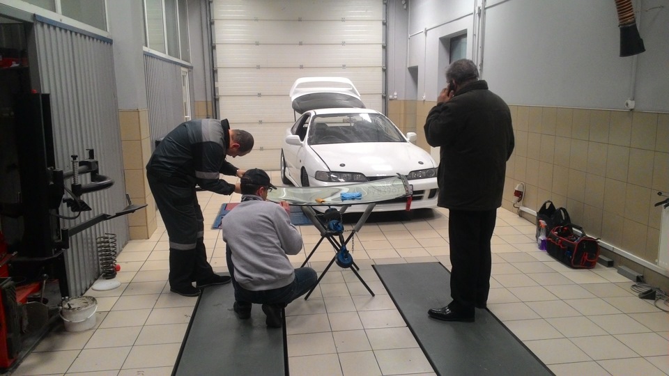 Kanjo, стекло, дверные карты. — Honda Integra (DC1/DC2), 2,2 л, 1999 ...