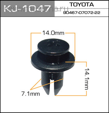 Клипсы передних подкрылков — Аналоги — Subaru Impreza (GC/GF), 2 л ...
