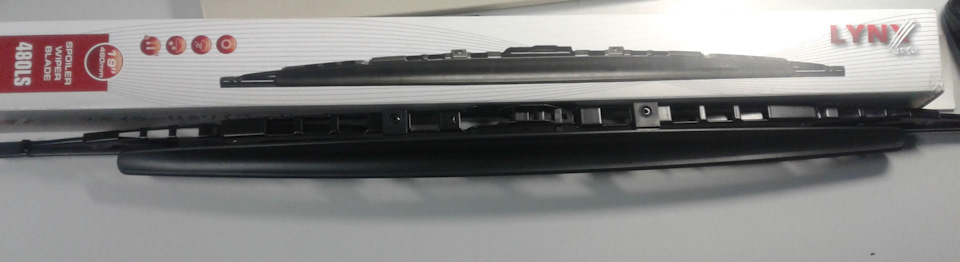 480LS Щетка стеклоочистителя каркасная со спойлером, Подходит для 480мм ...