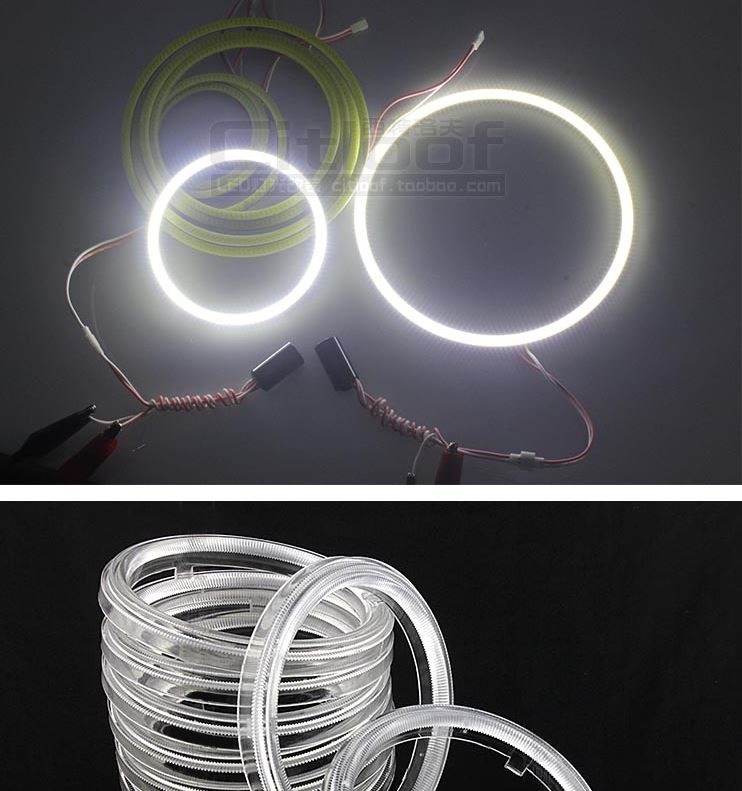 Светодиодные ангельские глазки COB (Led Angel Eye) 80мм — ТагАЗ Vortex ...