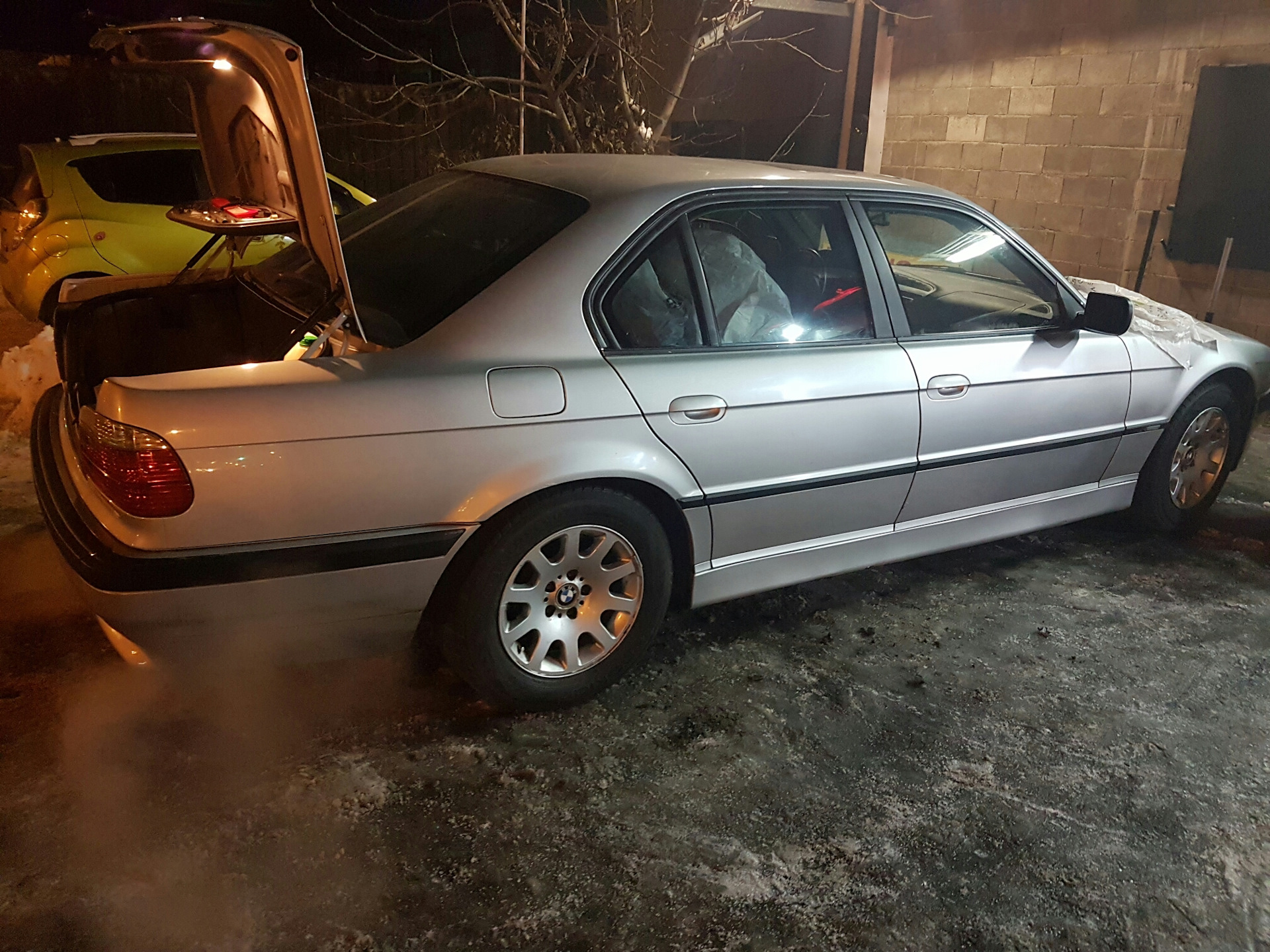 Зима! — BMW 7 series (E38), 3,5 л, 1999 года | колёсные диски | DRIVE2