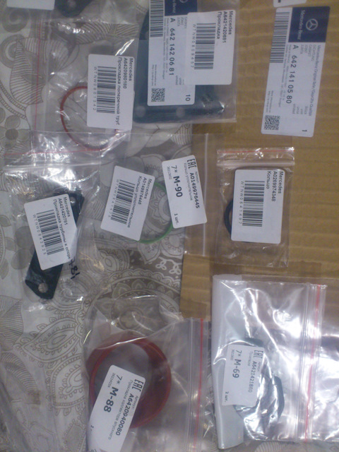 A6421420681 Прокладка турбонагнетателя Mercedes | Запчасти на DRIVE2