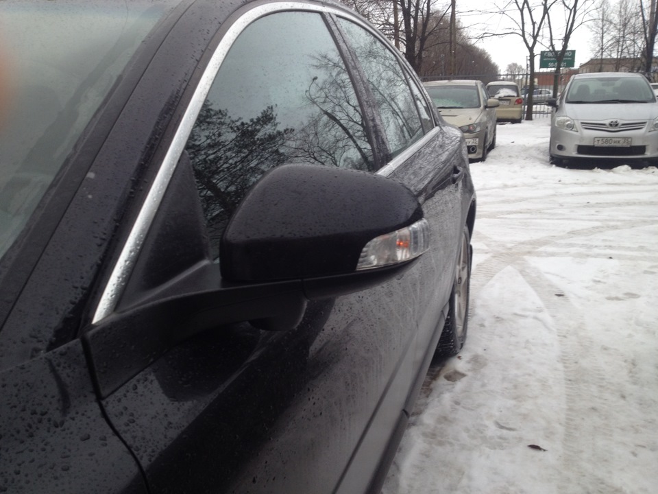 Рестайлинговые зеркала R Design S80 II — Volvo S80 (2G), 2,5 л, 2008 ...