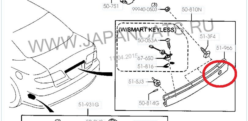Недодали замок багажника! — Mazda 6 (1G) GG, 2 л, 2006 года | другое ...